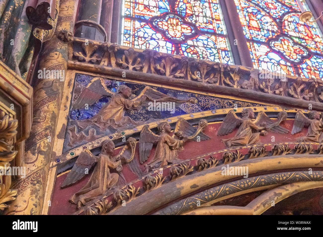 Sainte chapelle rose windows hi-res stock photography and images - Alamy