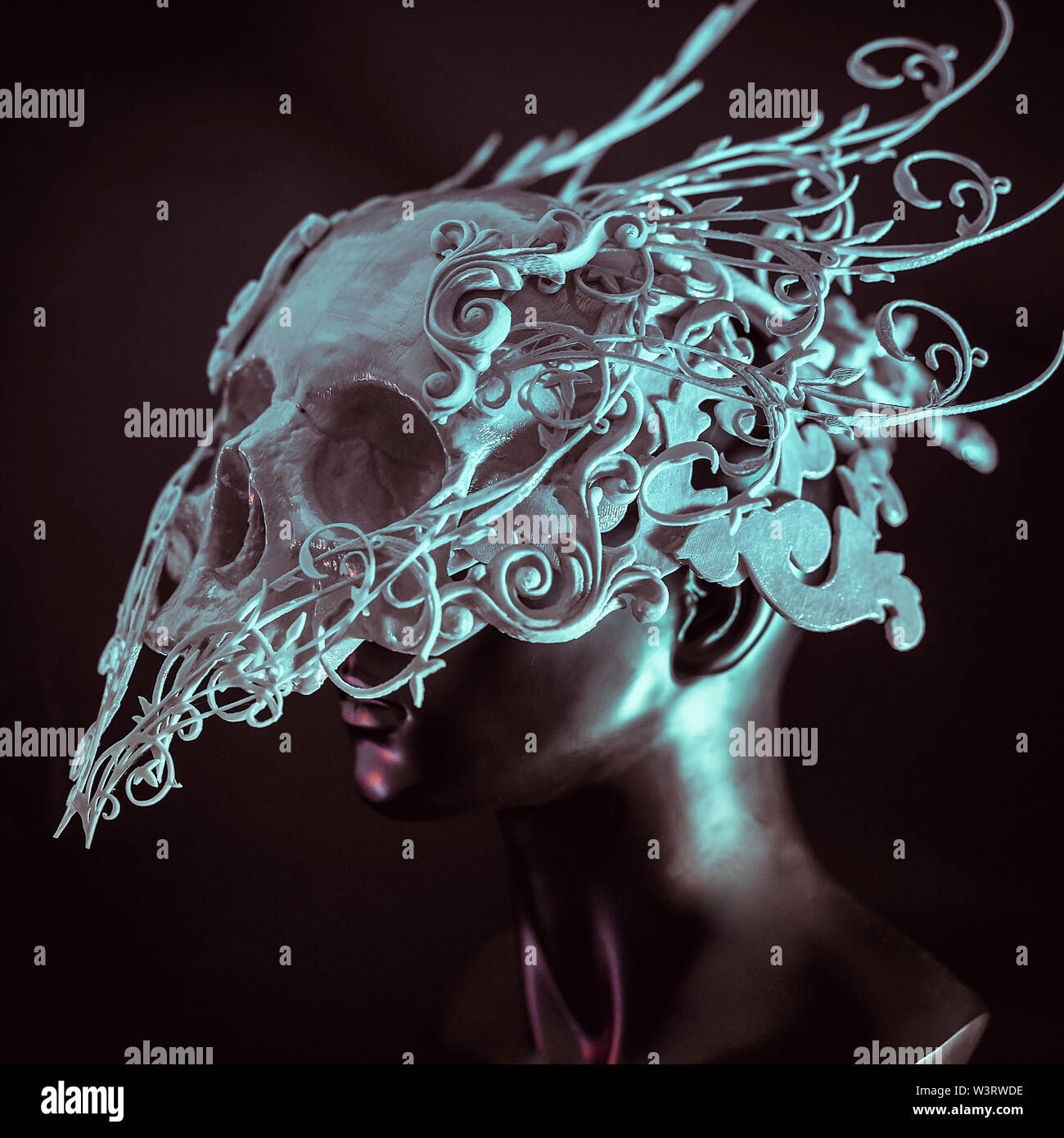 3d printed skull hi-res stock photography and images - Alamy