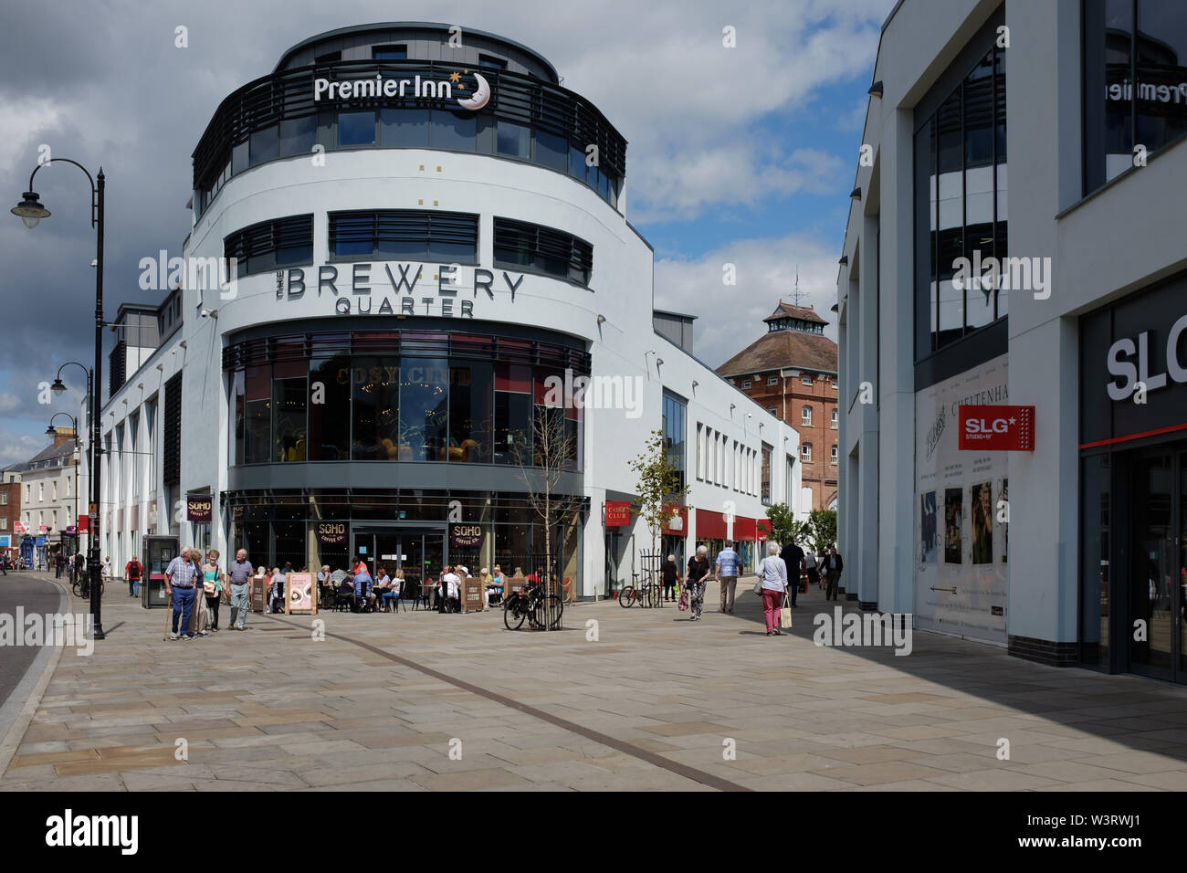 The Brewery Quarter Shopping Centre, Cheltenham Stock Photo - Alamy