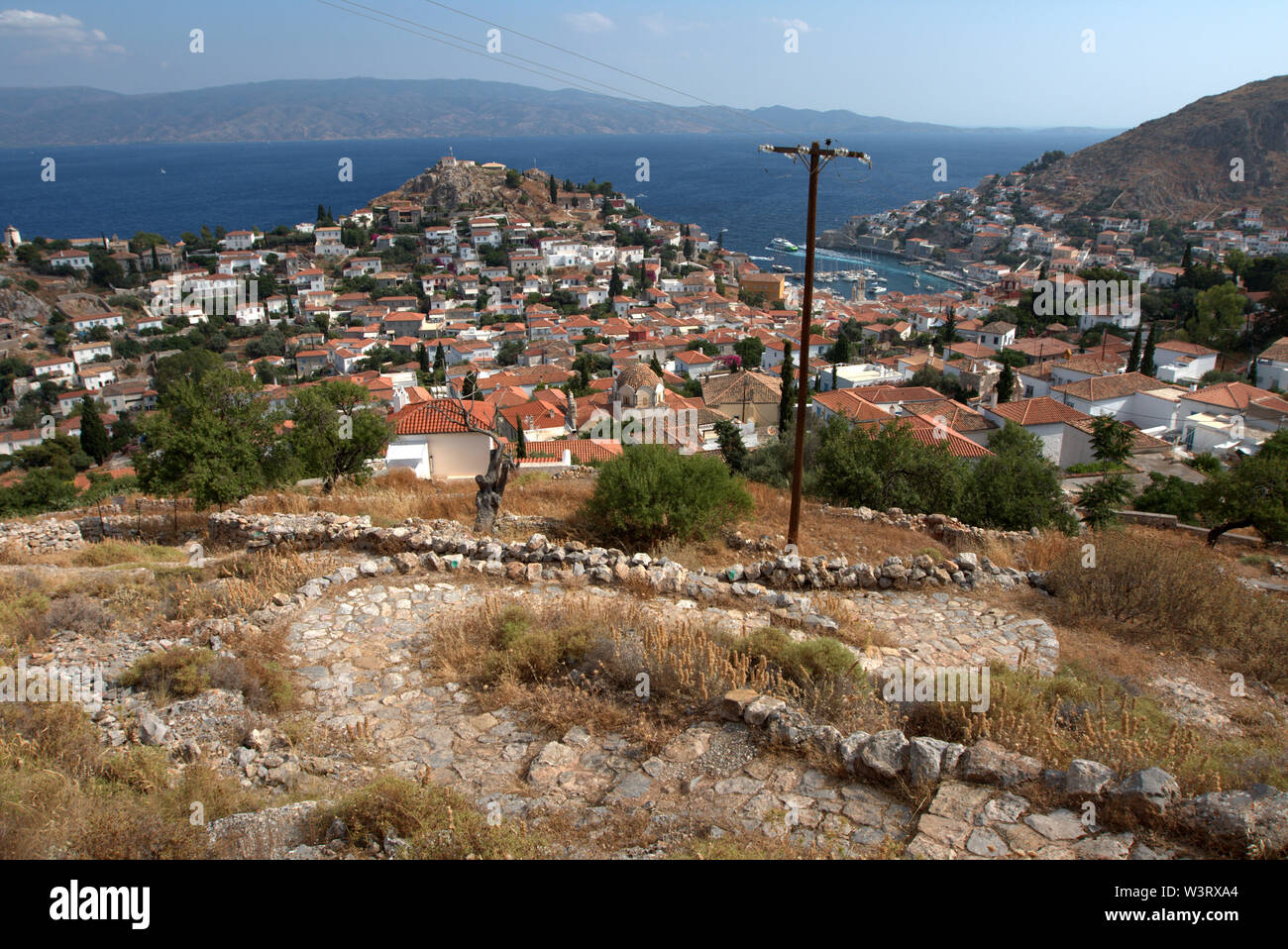Greek islands hydra hi-res stock photography and images - Alamy