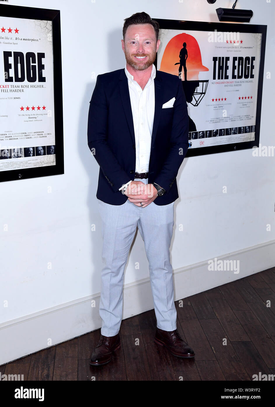 Ian Bell attending the world premiere of The Edge at Picturehouse ...