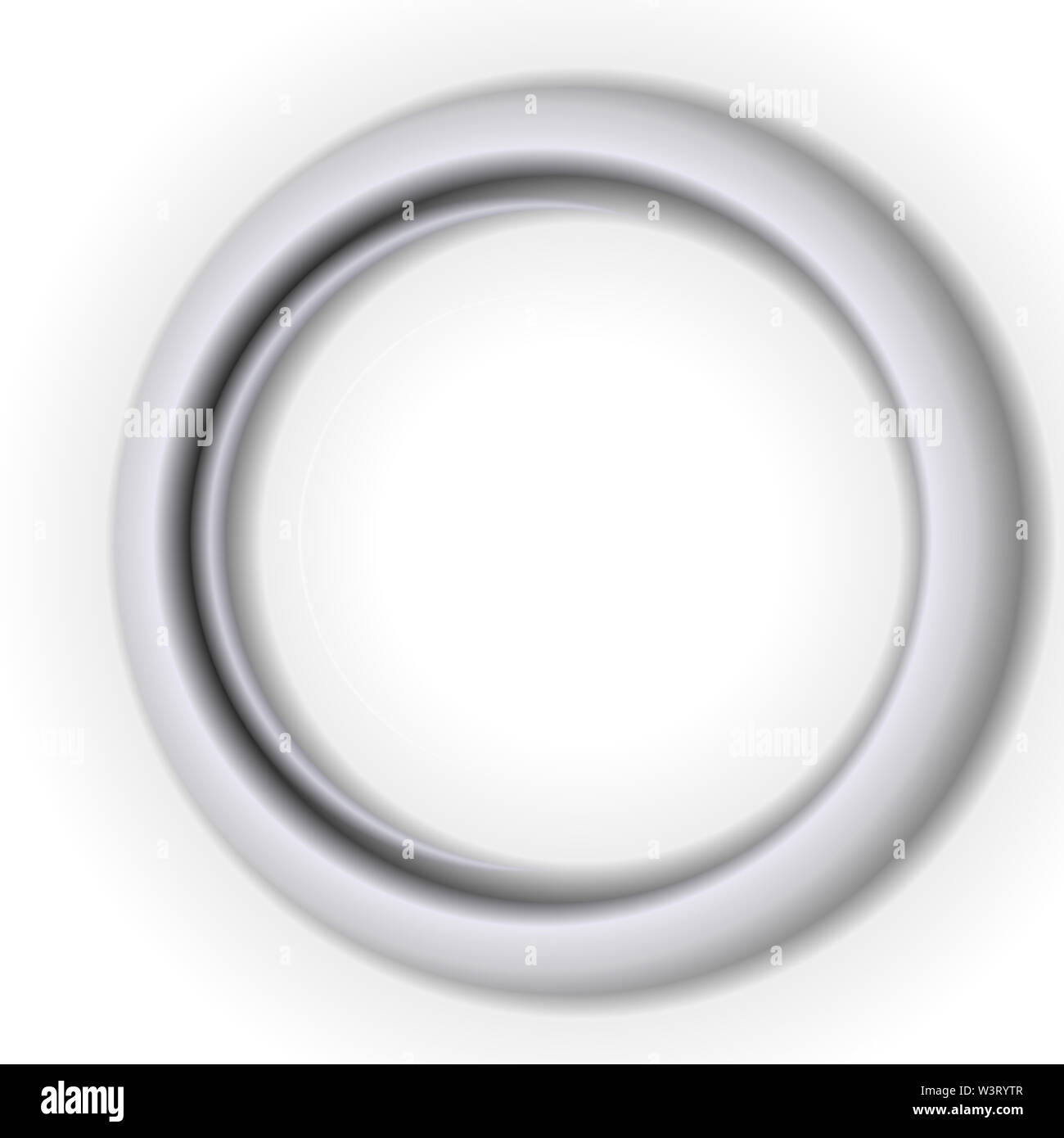 Digital Art Abstract 3d Objects With Soft Lighting Germany Stock