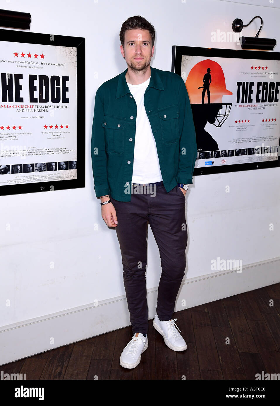 Greg James attending the world premiere of The Edge at Picturehouse ...
