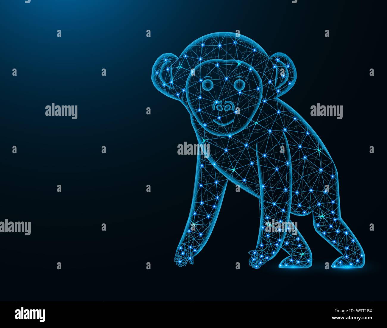 Monkey vector art graphics hi-res stock photography and images - Alamy