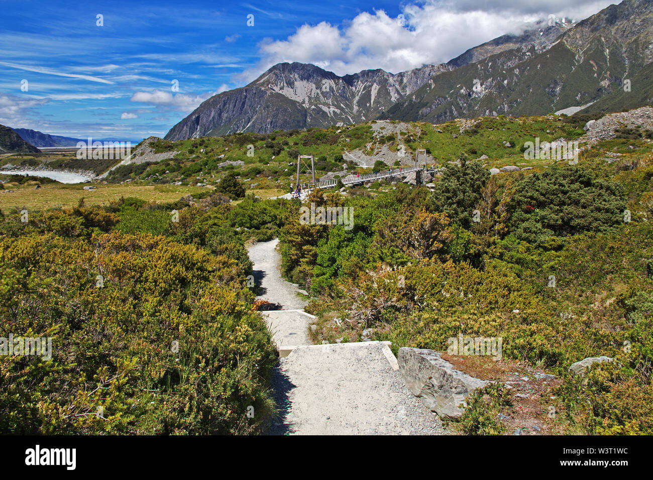National park Mount Cook, New Zealand Stock Photo - Alamy