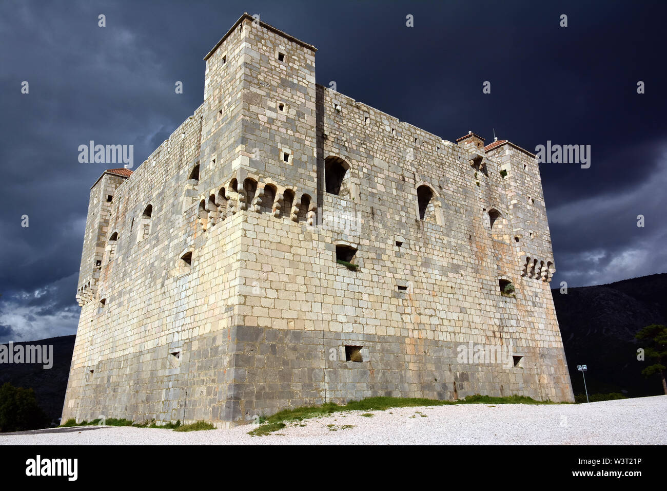 Nehaj Fortress, Tvrđava Nehaj, Senj, Croatia, Europe Stock Photo - Alamy