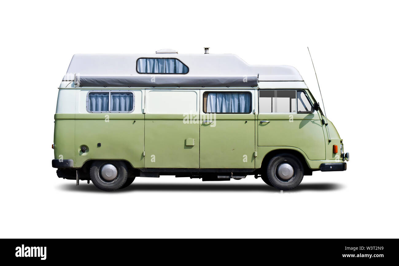 Old motorhome hi-res stock photography and images - Alamy