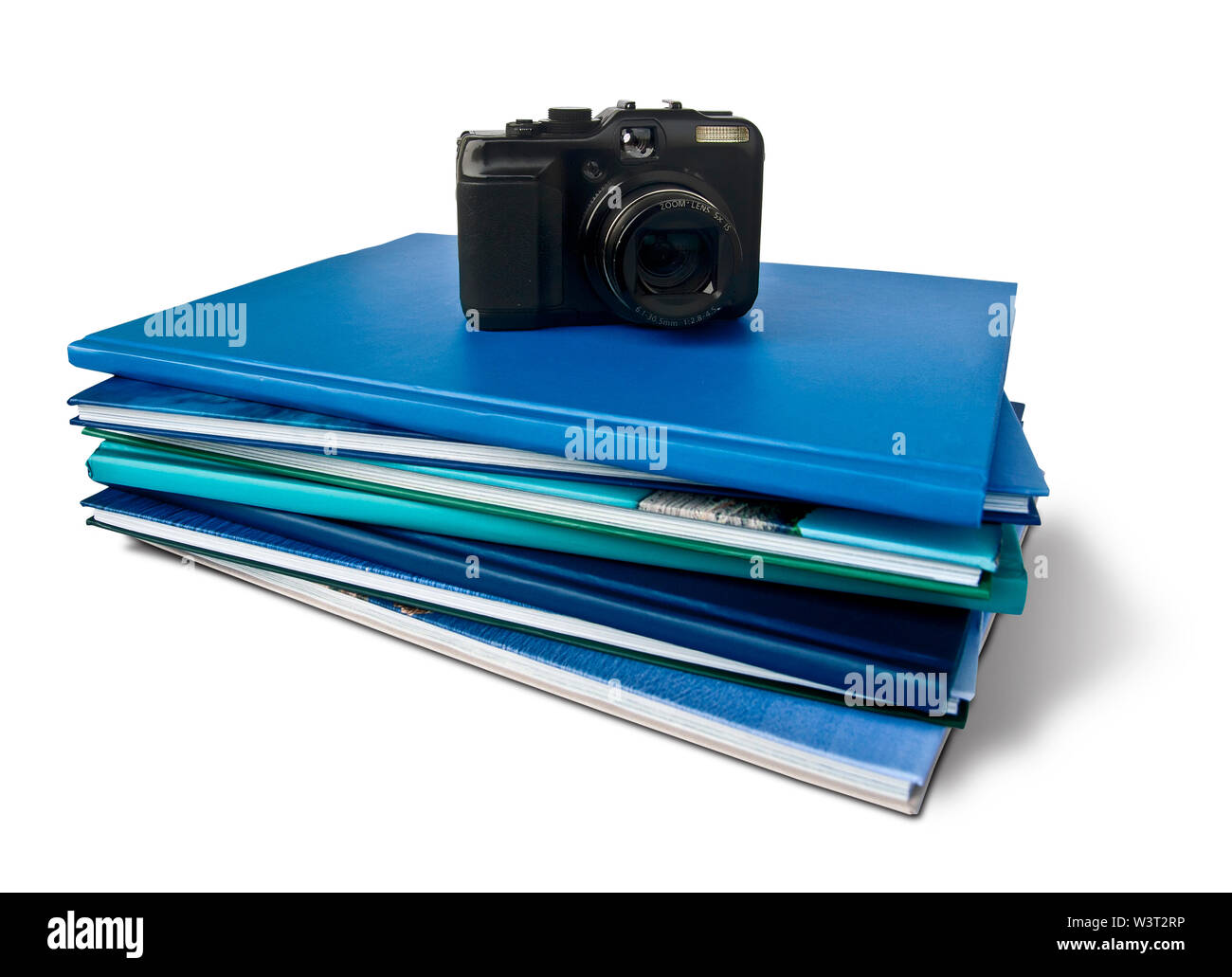 Books and camera Stock Photo - Alamy