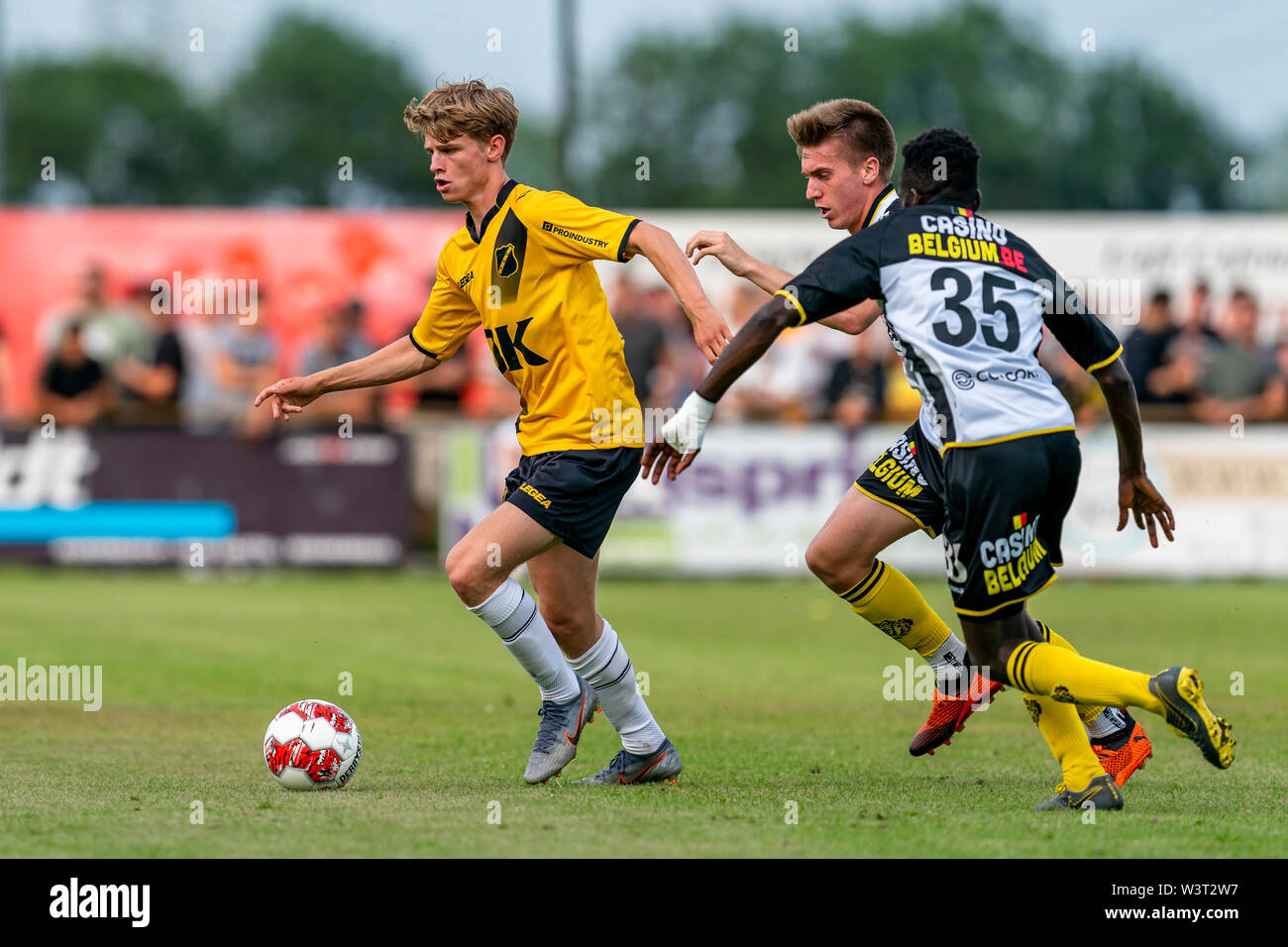 OUDENBOSCH, Netherlands. 17th July, 2019. football, Dutch tweede ...