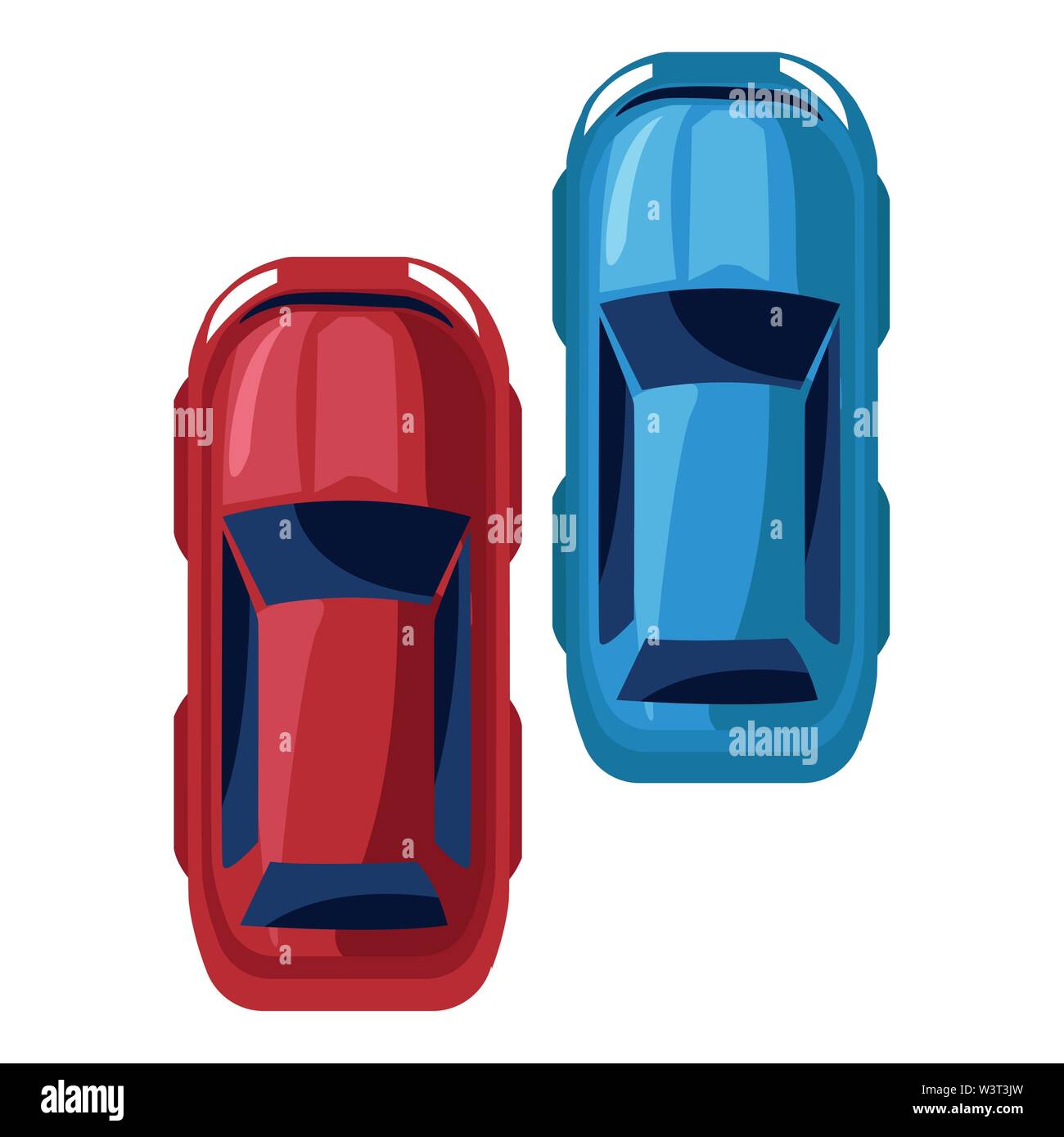 cars transport sedan vehicles cartoon Stock Vector Image & Art - Alamy