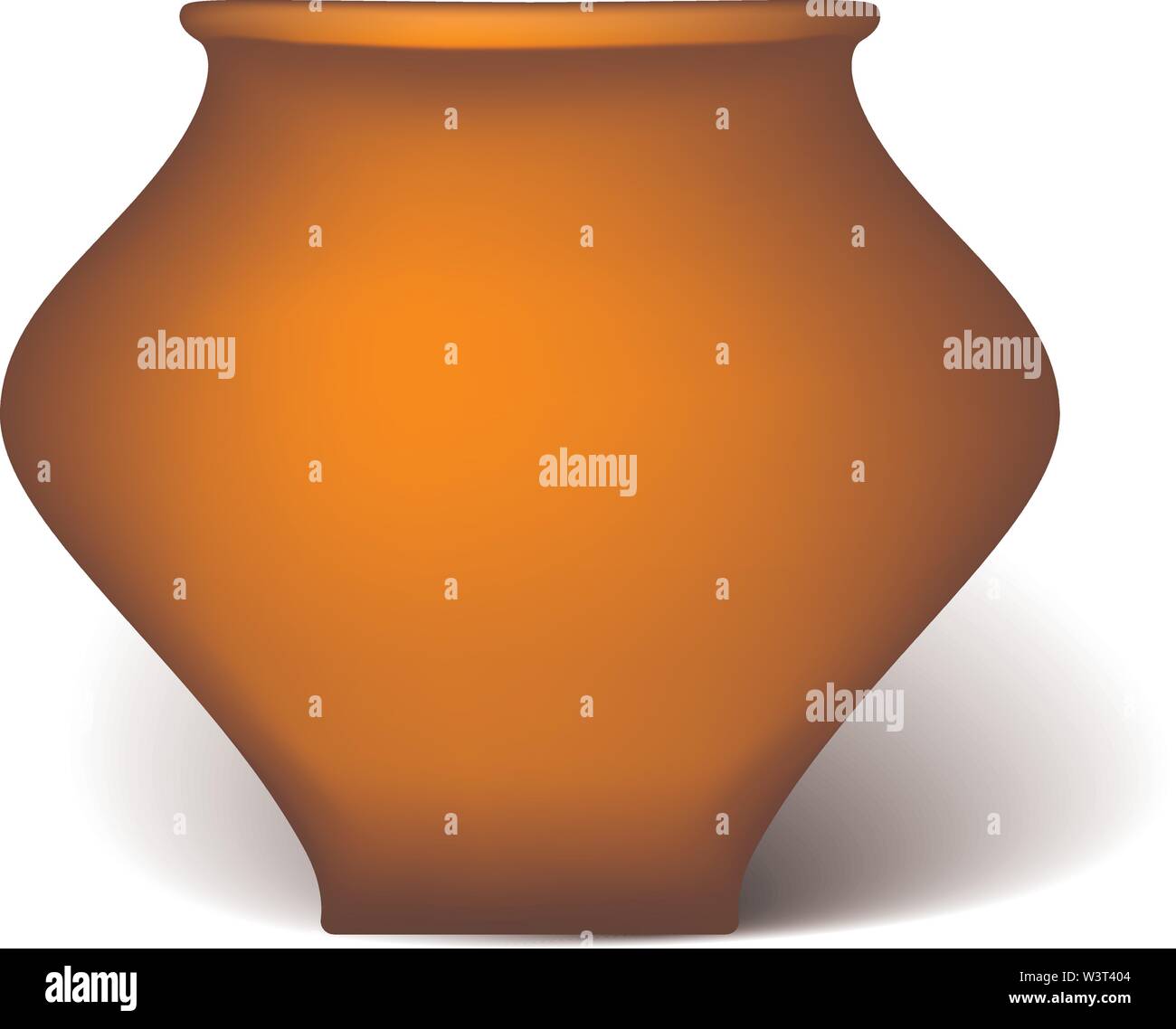 Empty gardening pot Stock Vector Images - Alamy