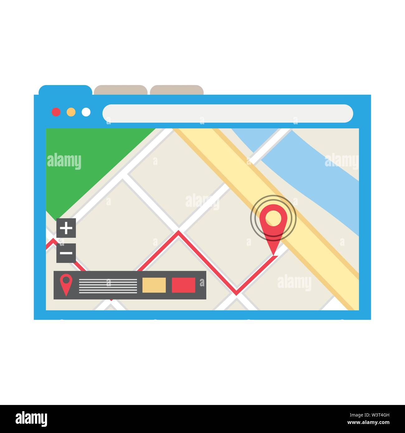 computer window technology hardware cartoon Stock Vector Image & Art ...