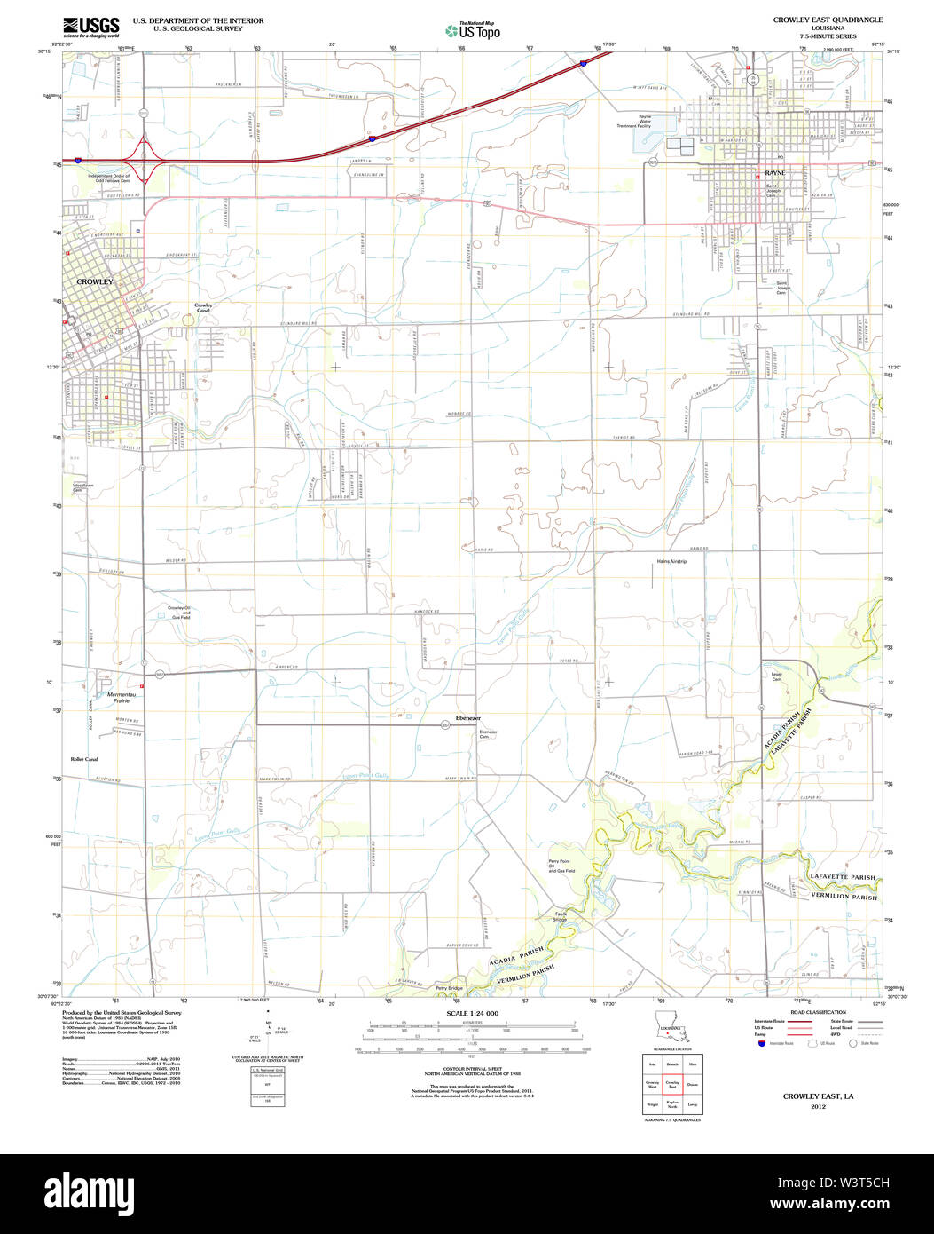 Crowley map Cut Out Stock Images & Pictures - Alamy