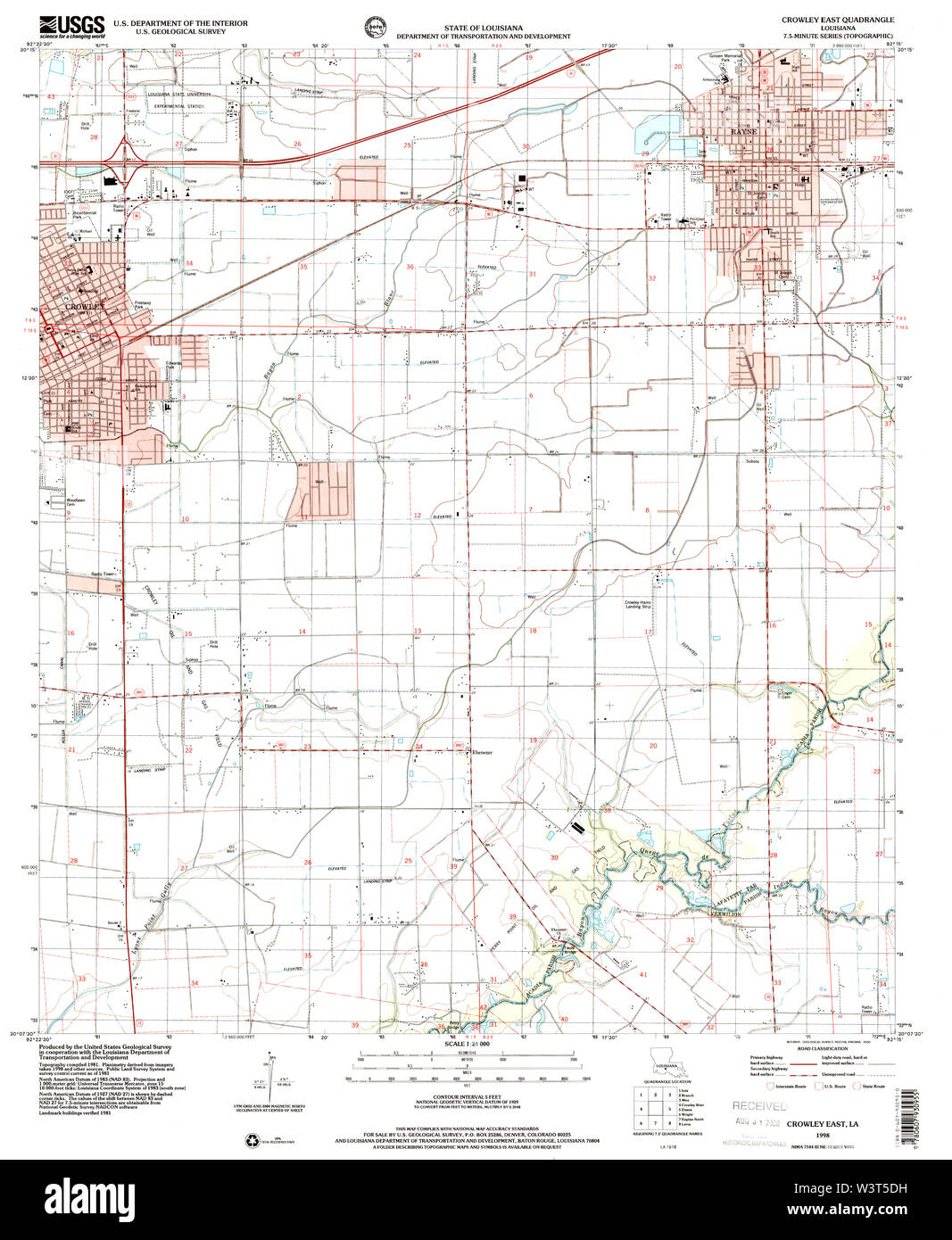 Crowley map Cut Out Stock Images & Pictures - Alamy