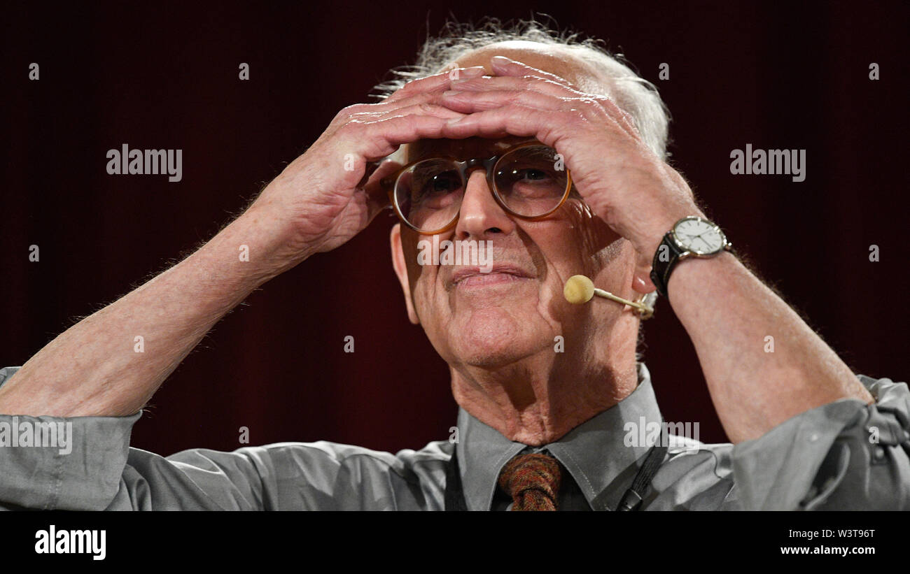 Prague, Czech Republic. 17th July, 2019. Nobel Prize winner for the ...