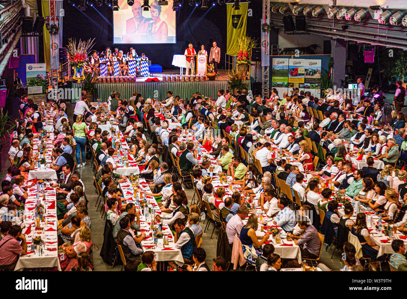 Crowning ceremony of Bavarian Potato-Queen 2019 in Schrobenhausen ...