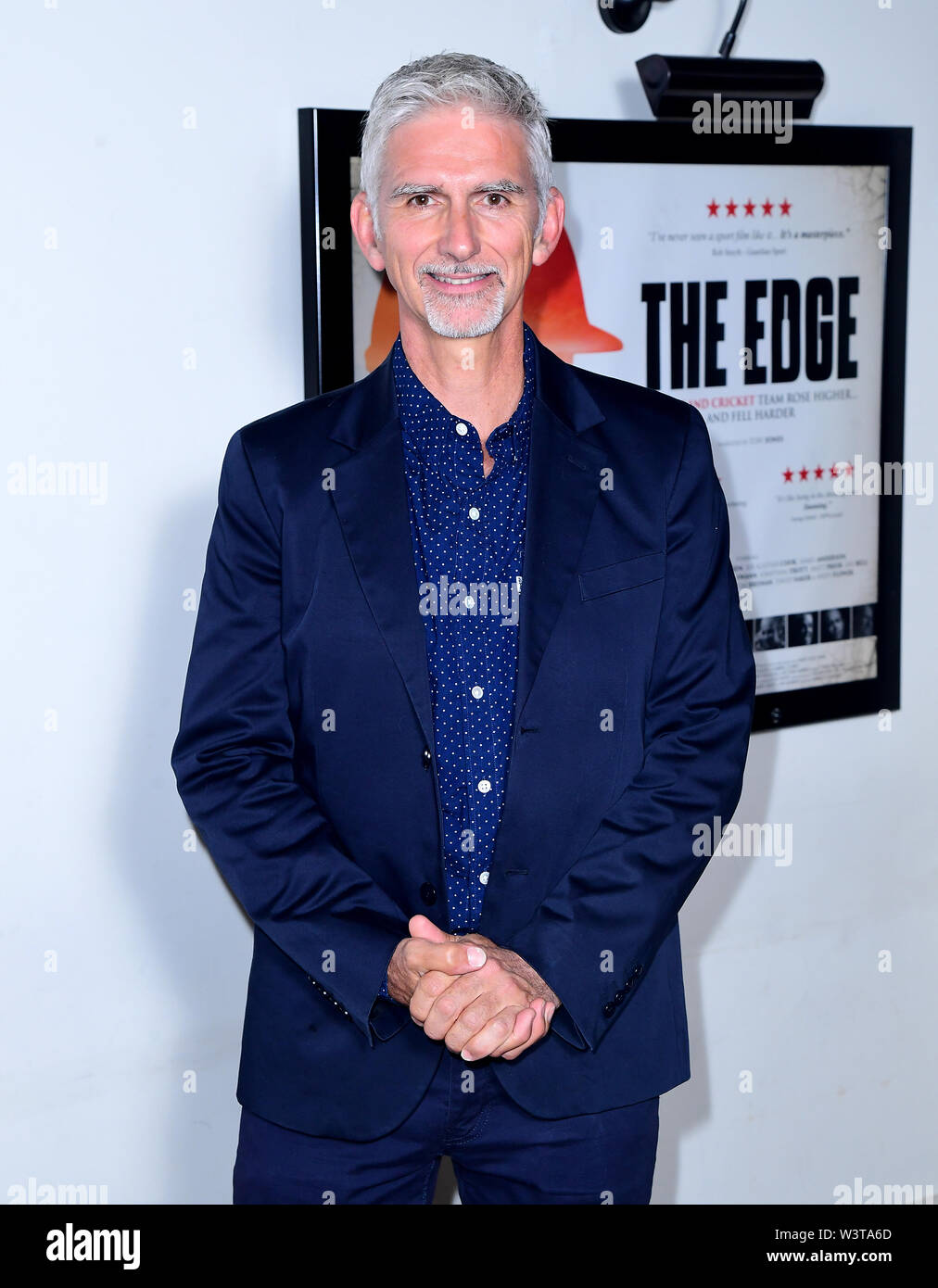Damon Hill attending the world premiere of The Edge at Picturehouse ...