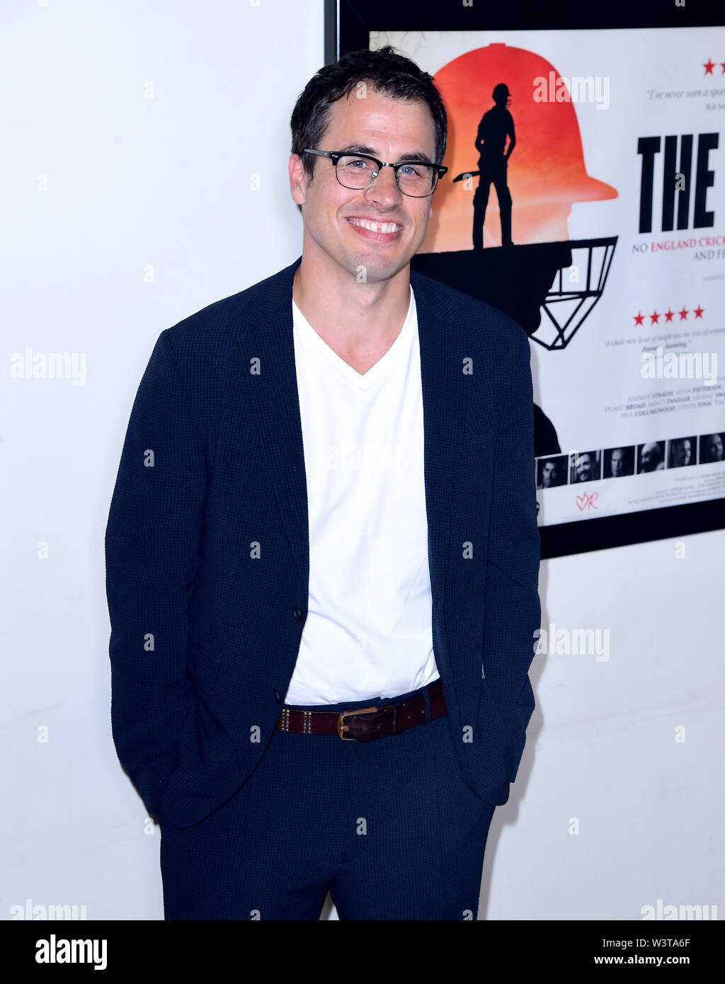 Barney Douglas attending the world premiere of The Edge at Picturehouse ...