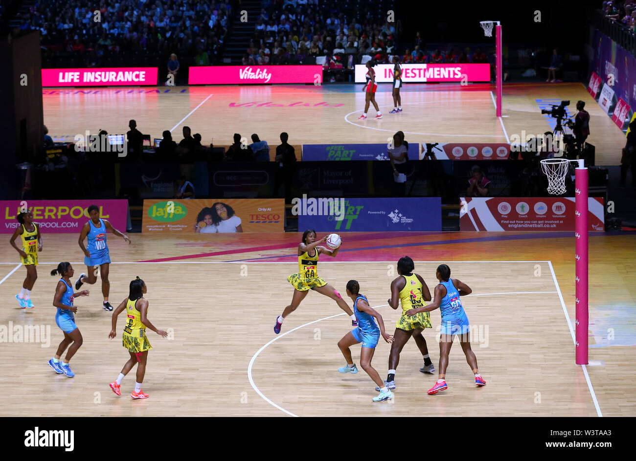 Netball world cup court hi-res stock photography and images - Alamy