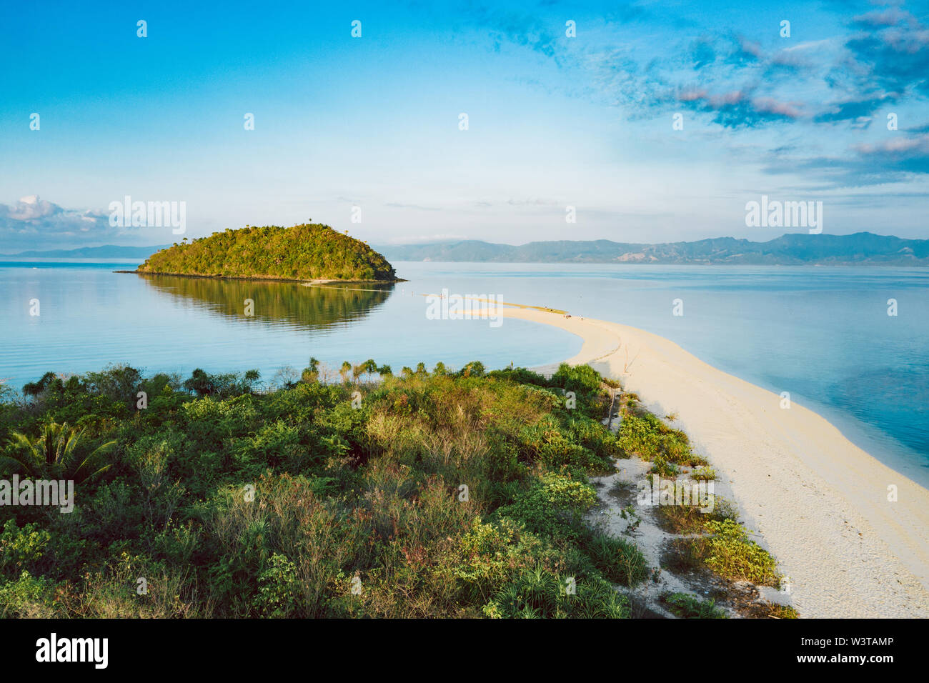 Amazing Bon Bon beach on Romblon island, Philippines Stock Photo - Alamy