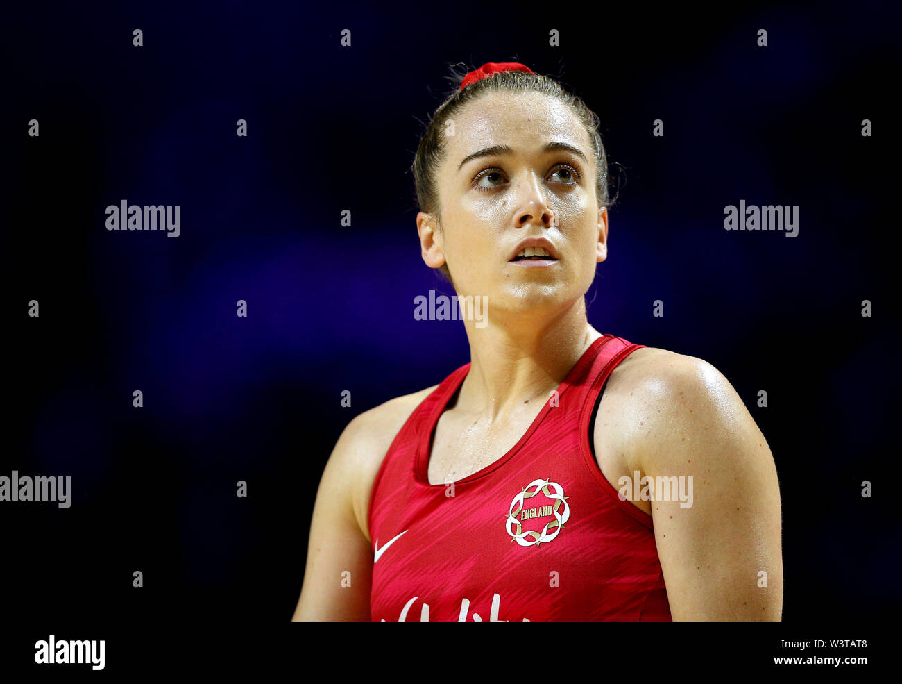 England's Natalie Panagarry during the Netball World Cup match at the M ...
