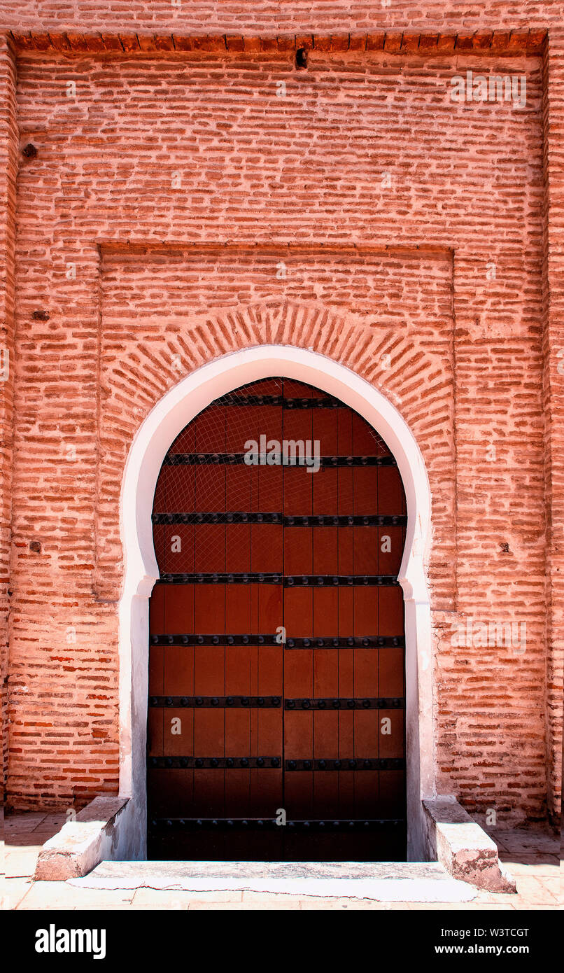 Detail of Islamic Mosque. It is an old architectural building in the ...