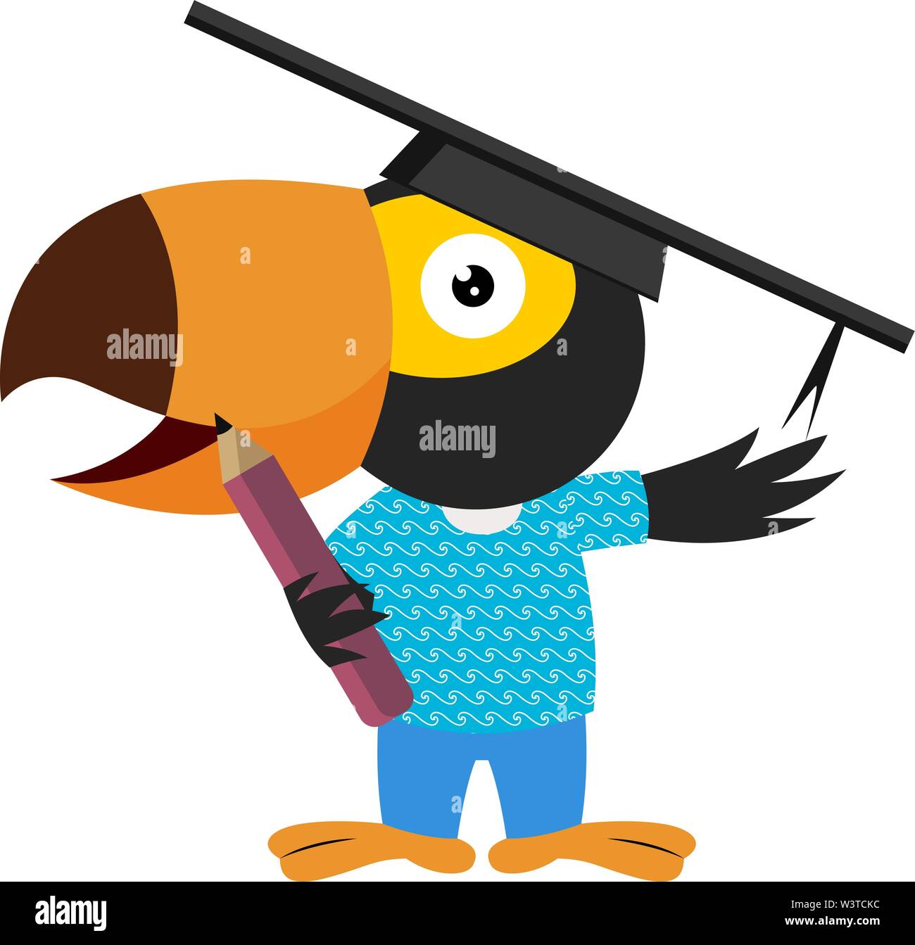 Owl wearing graduation cap hi-res stock photography and images - Alamy