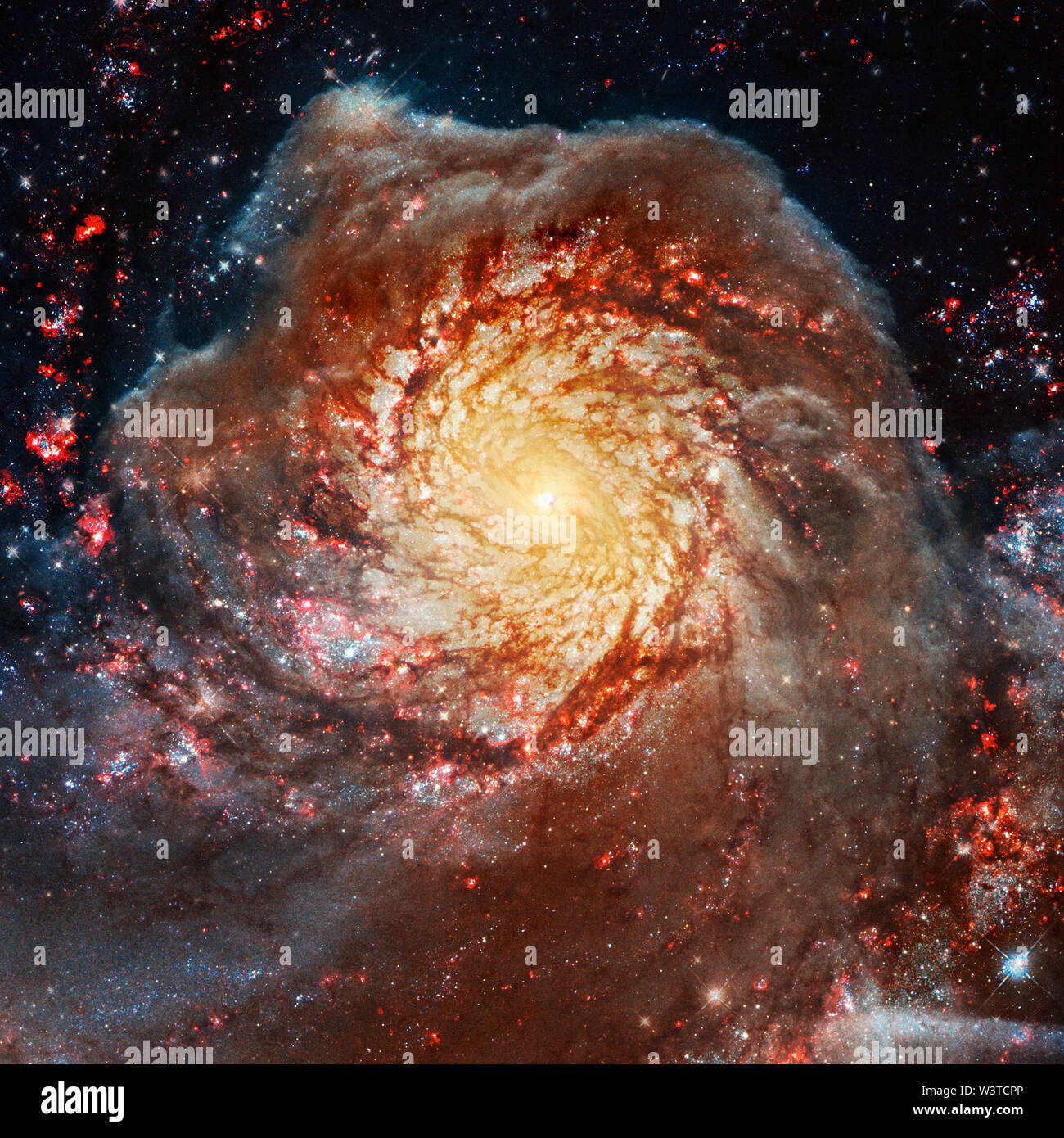 Cosmos. Abstract space wallpaper. Elements of this image furnished by ...