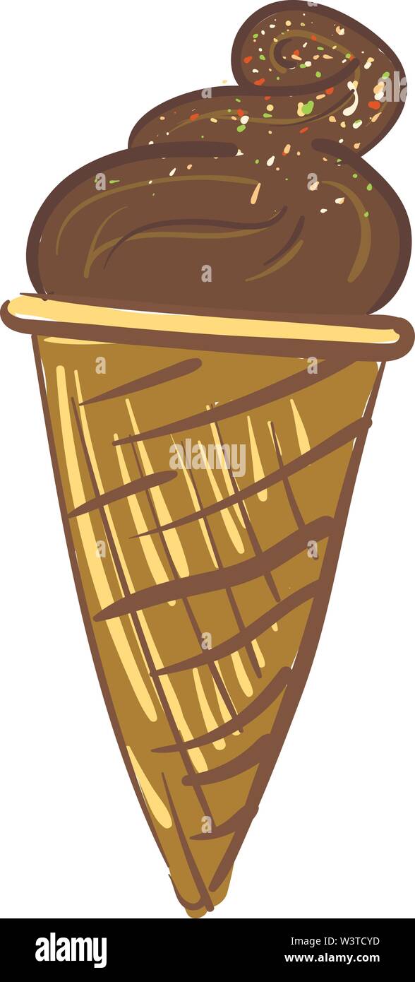 Chocolate Ice Cream Drawing Chocolate Raspberry (v) Swanky Scoop Ice