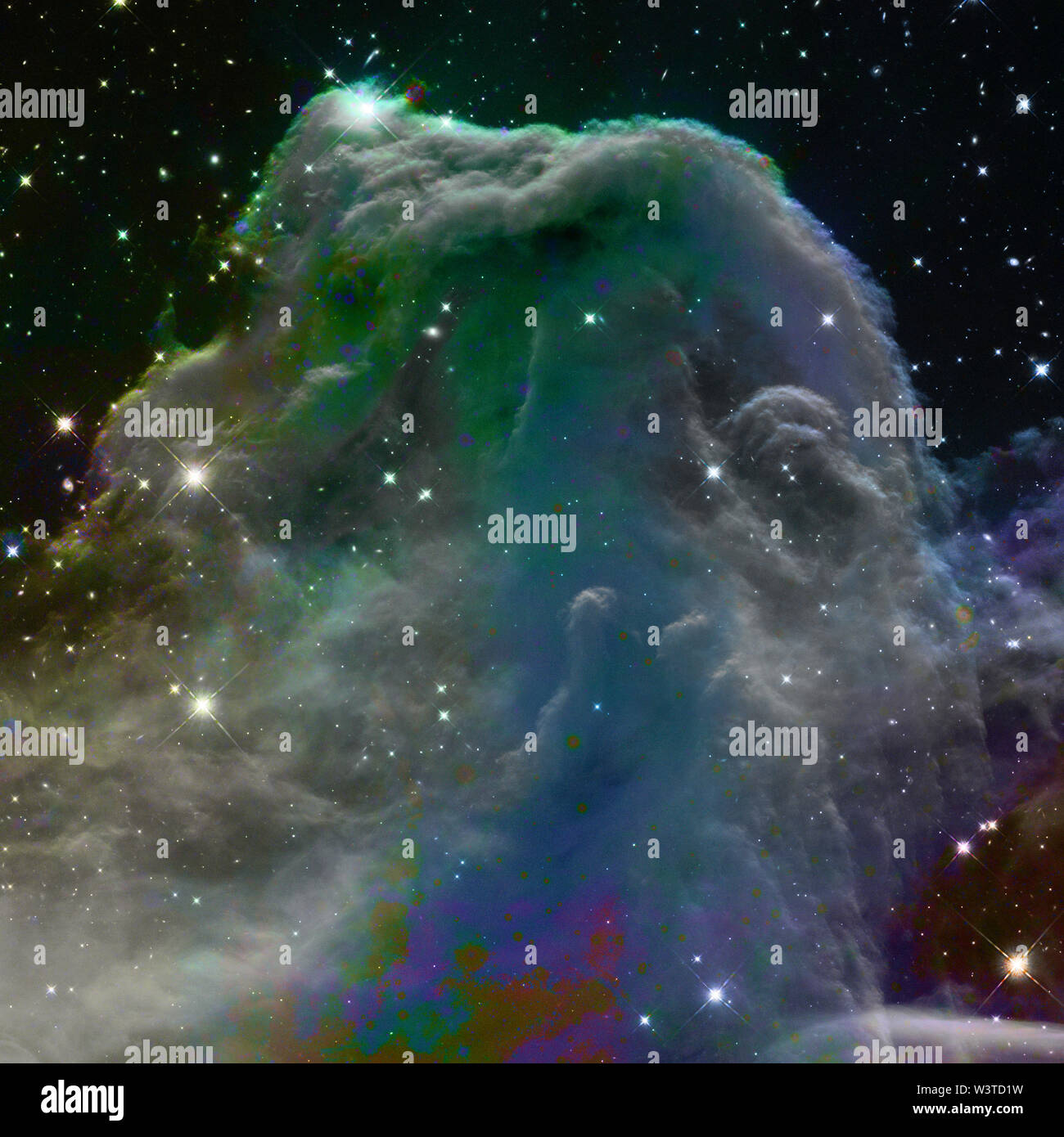 Beauty of endless cosmos. Science fiction wallpaper. Elements of this ...