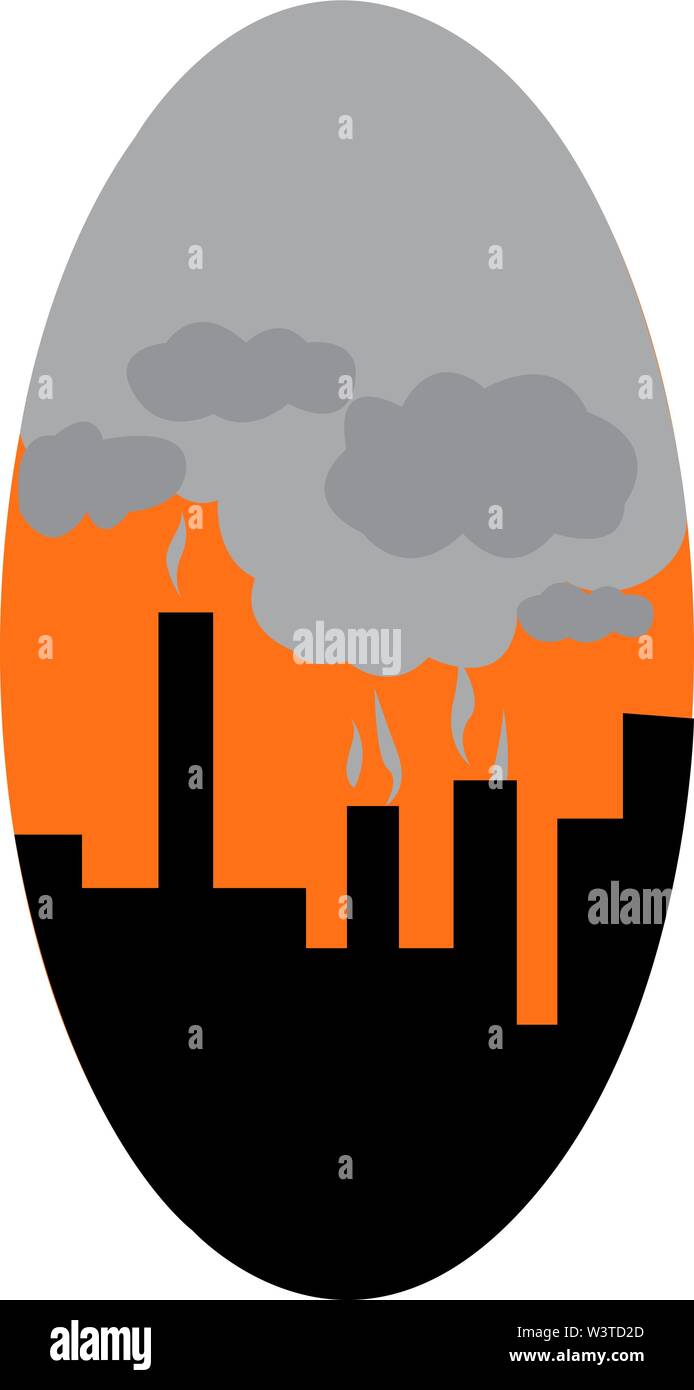 Urban smog smoke color Stock Vector Images - Alamy