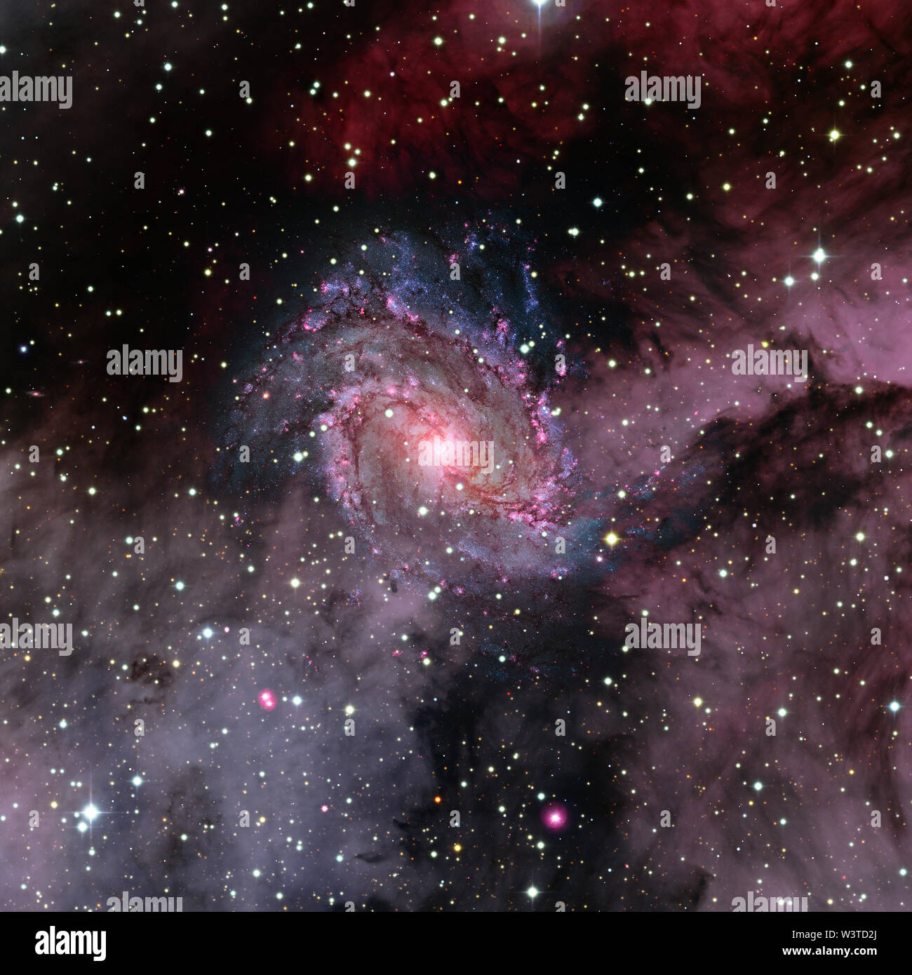 Cosmos. Abstract space wallpaper. Elements of this image furnished by ...