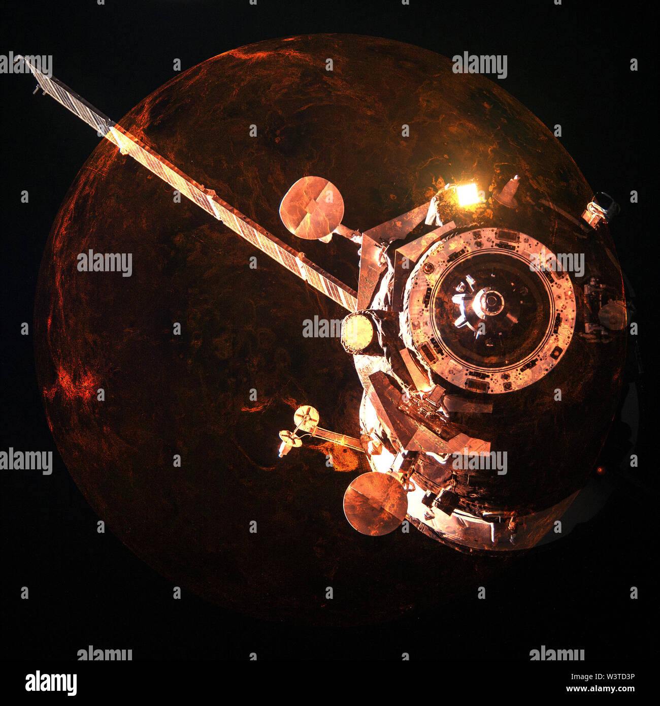 Spacecraft. Cosmic art, science fiction wallpaper. Elements of this ...