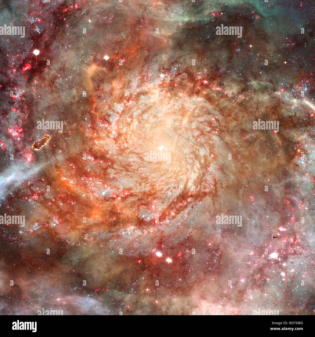 Cosmos. Abstract space wallpaper. Elements of this image furnished by ...