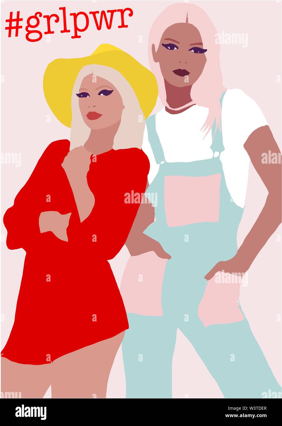 Girlpower feminism hi-res stock photography and images - Alamy