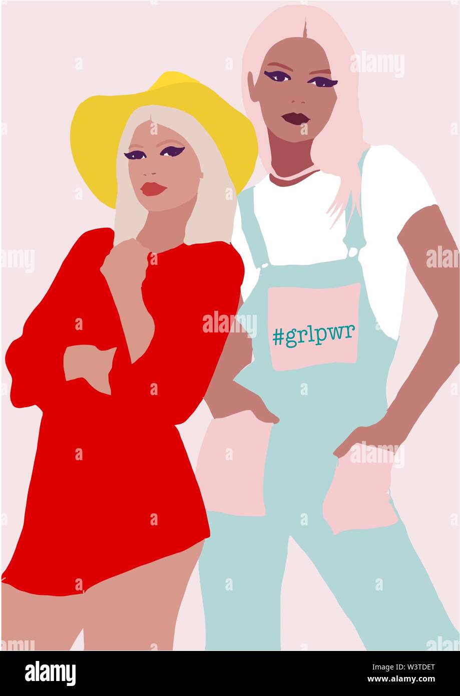 Girlpower feminism hi-res stock photography and images - Alamy