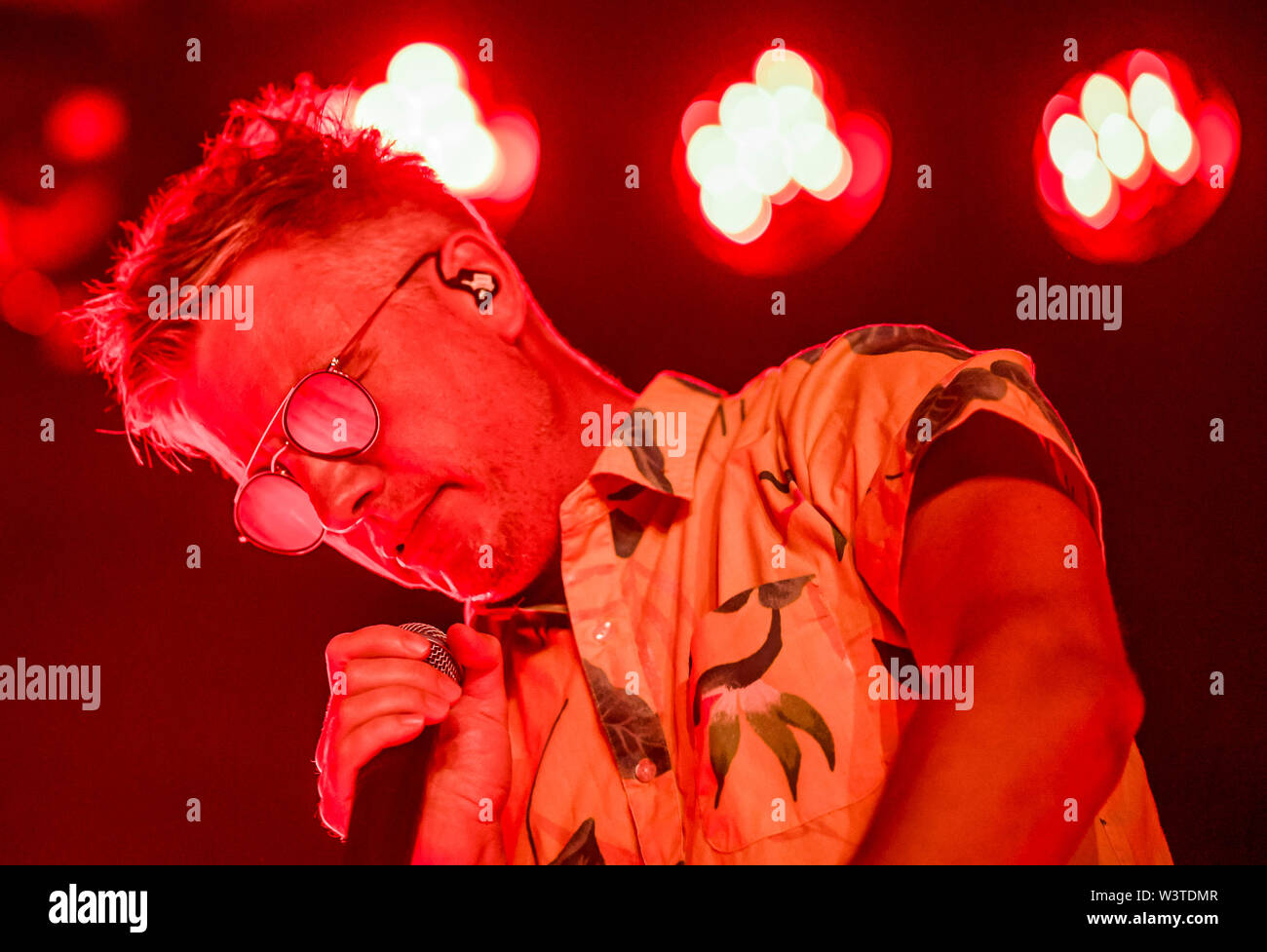 Helgoland, Germany. 17th July, 2019. Martin Vandreier alias "Doktor ...