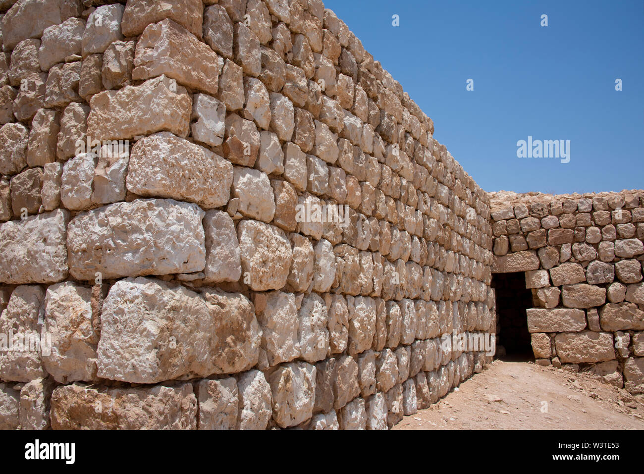 Oman, Dhofar, near Salalah, Khor Rori. Ruins of the ancient pre-Islamic ...