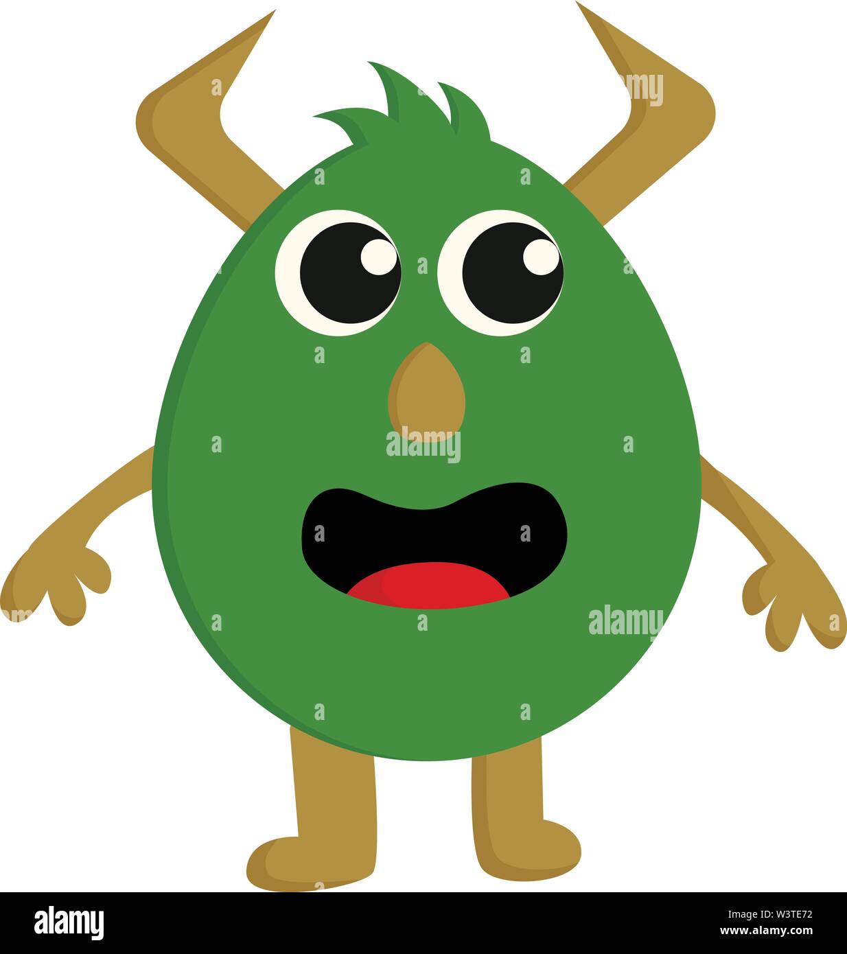 Green Monster Clipart
