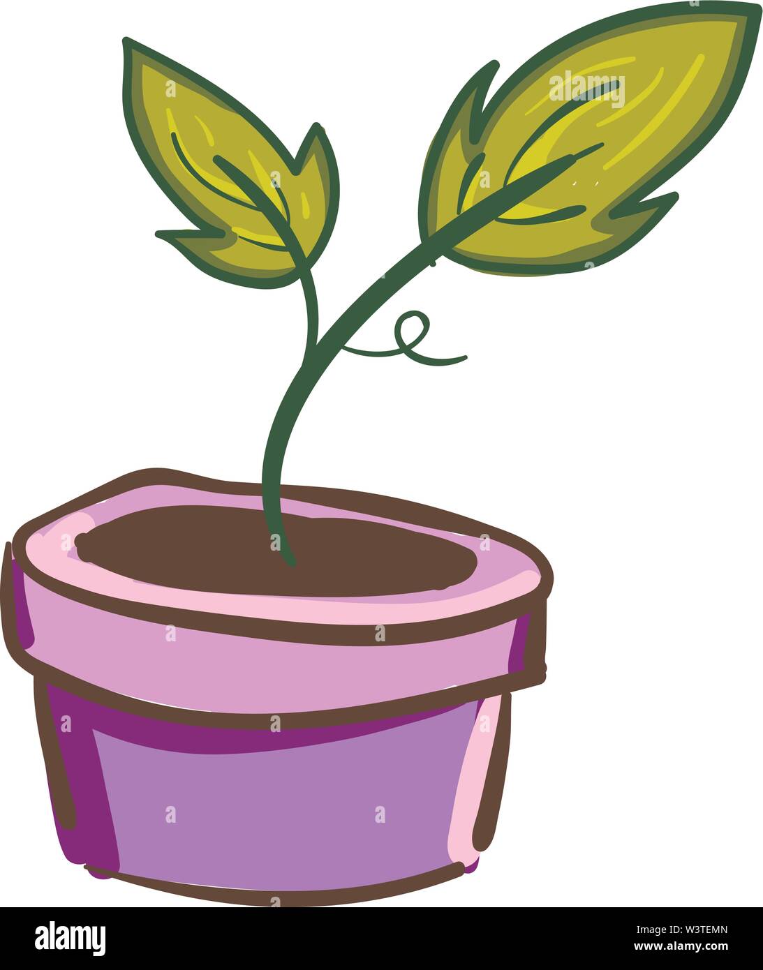 Grow vegetation Stock Vector Images - Alamy