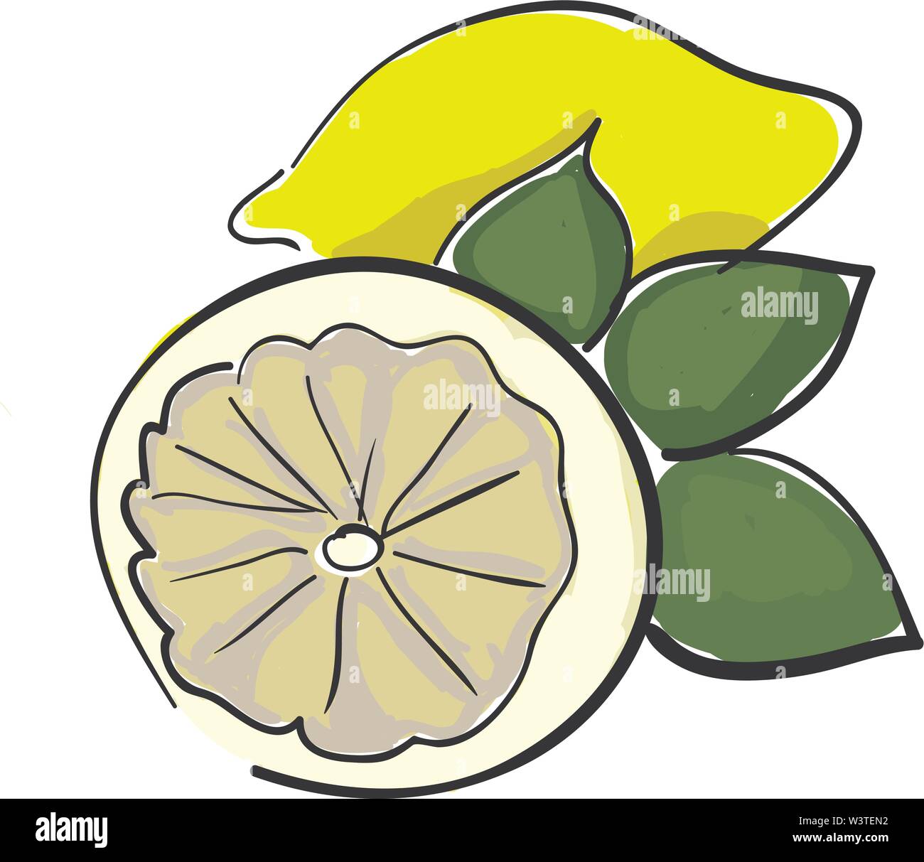 Citron yellow Stock Vector Images - Alamy