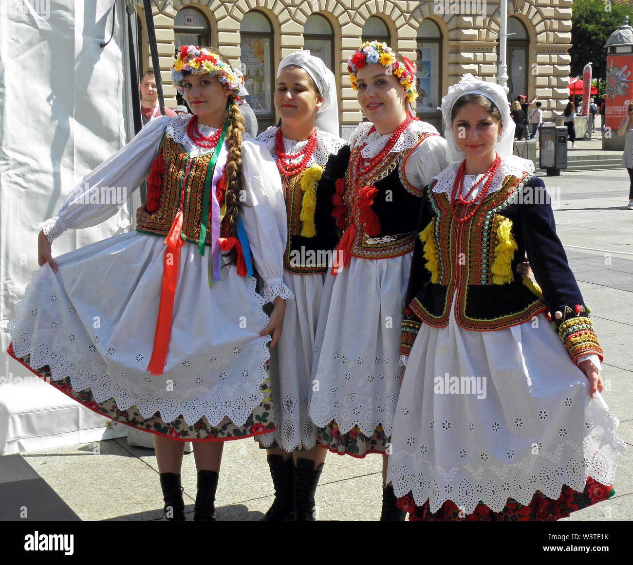 Zagreb international folklore festival 2019 participants hi-res stock ...