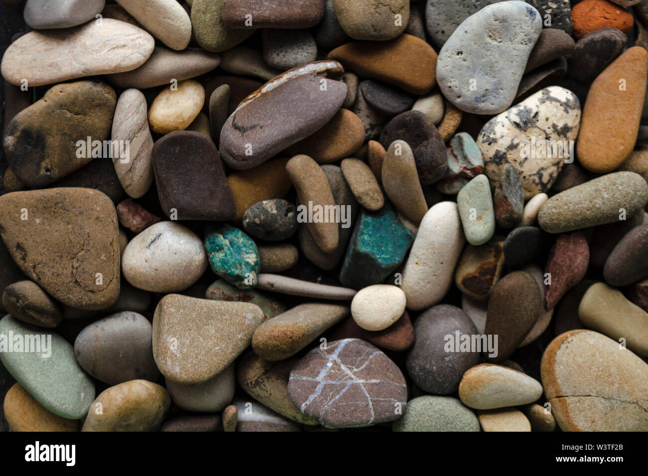 Water worn pebbles on rock hi-res stock photography and images - Alamy