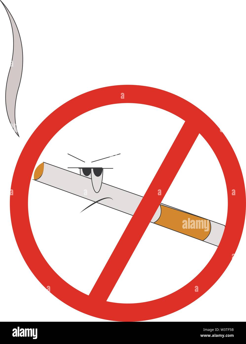 Stop Smoking Drawing