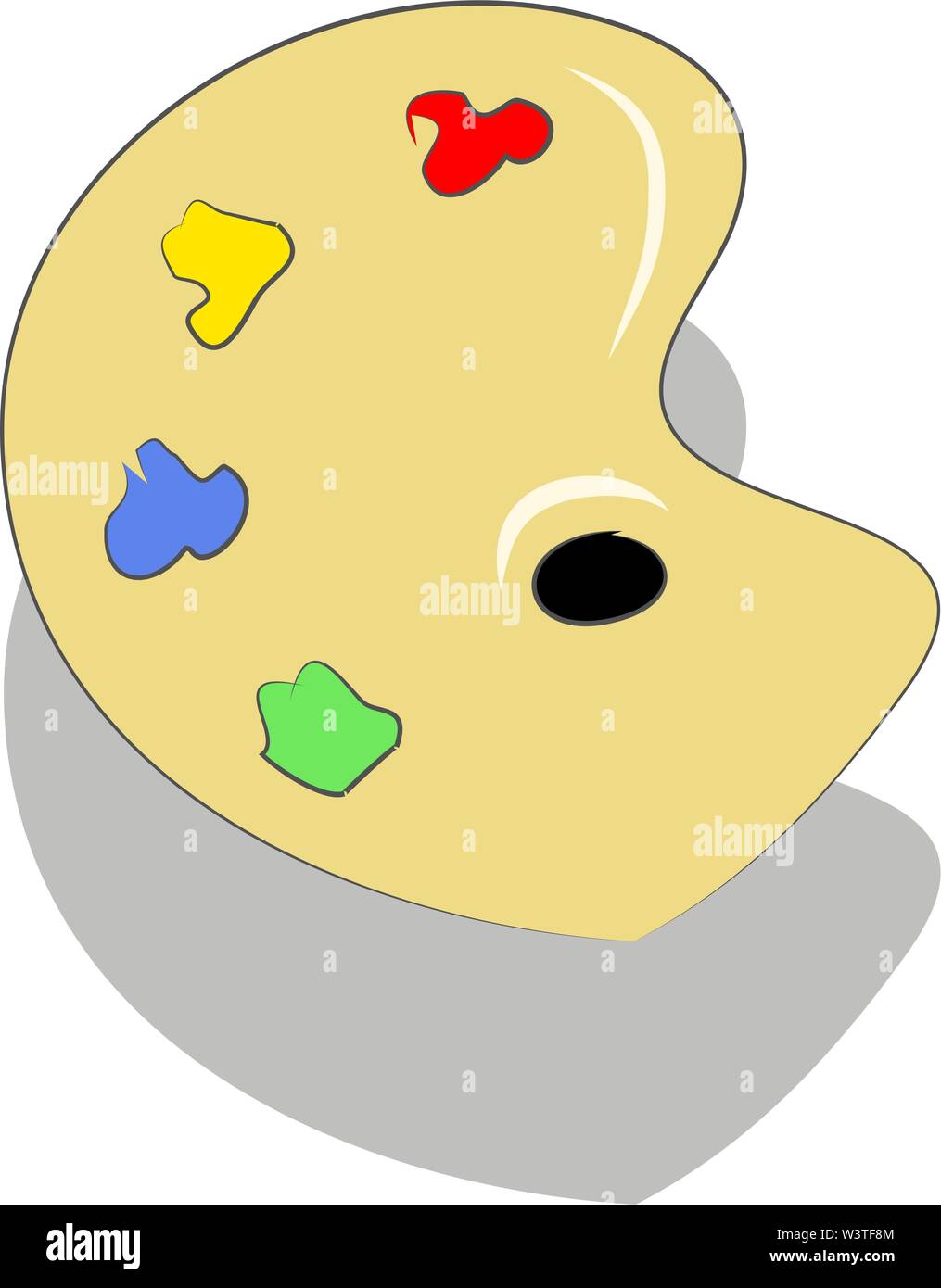 5 paintings Stock Vector Images - Alamy