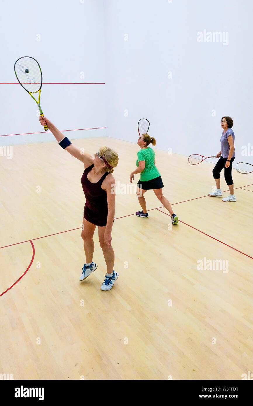 Squash game hi-res stock photography and images - Alamy