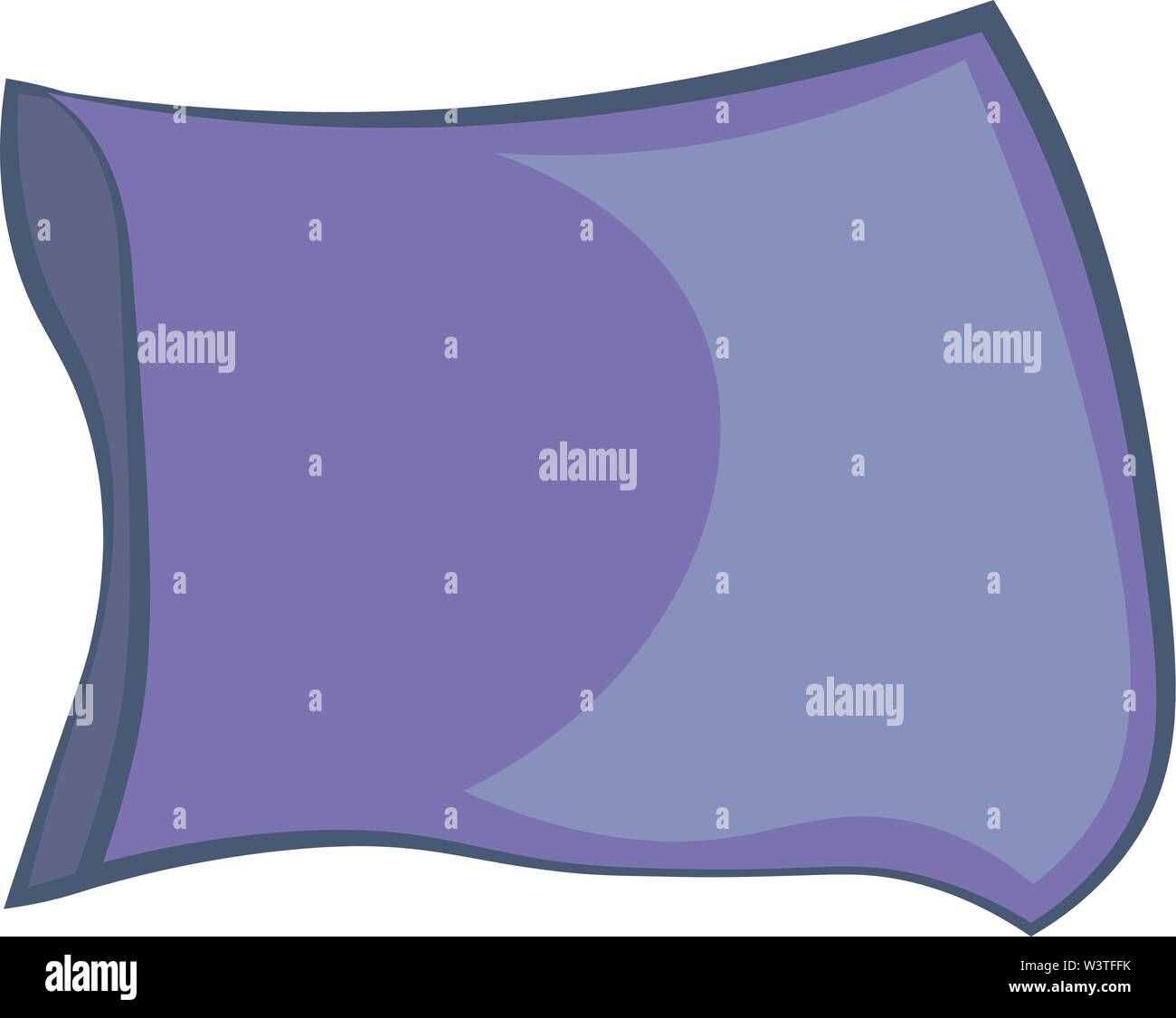 Comfortable soft bed in Stock Vector Images - Alamy