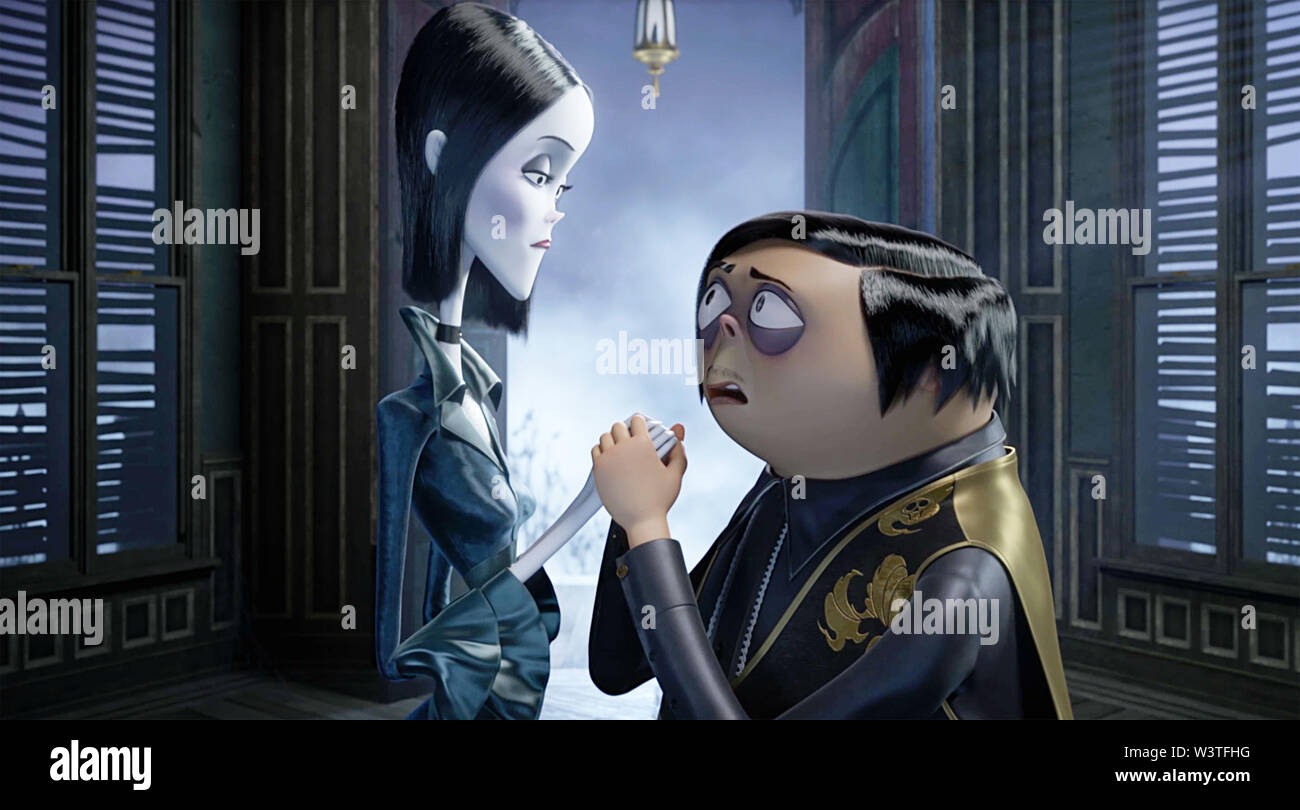 USA. A scene from the ©United Artists Releasing new movie: The Addams ...