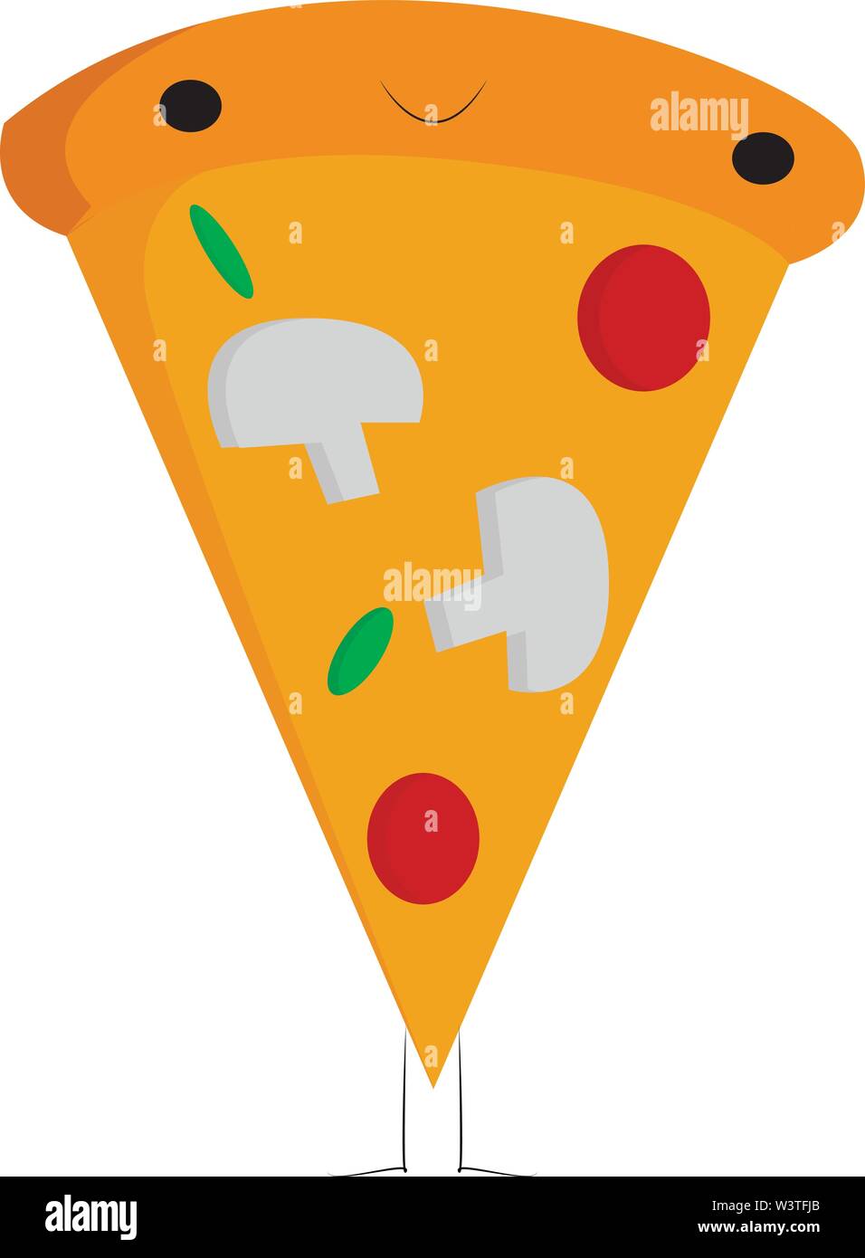 Cheese Pizza Vector