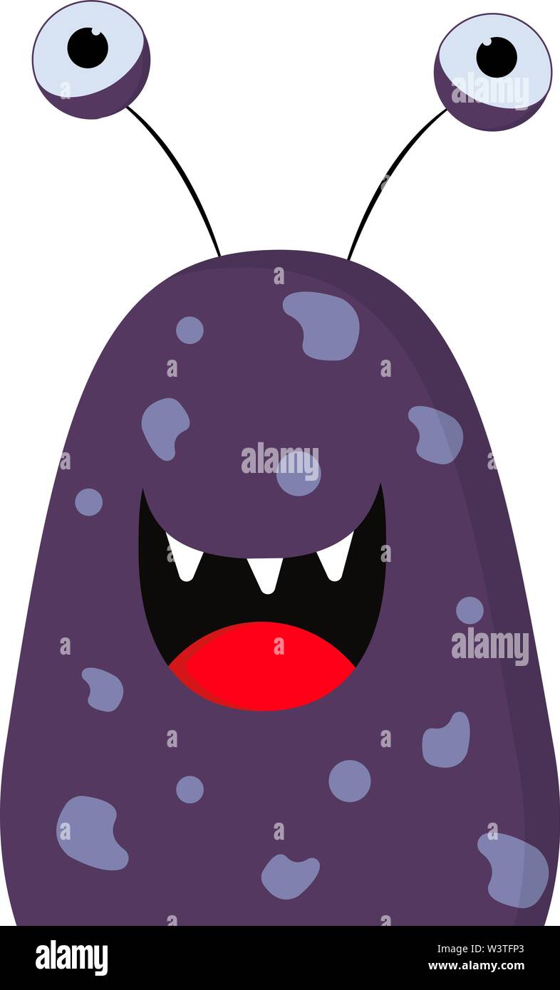 Purple horns Stock Vector Images - Alamy